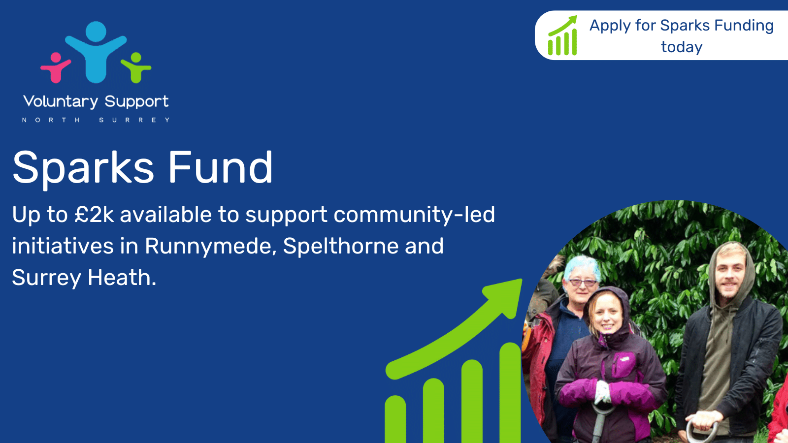 Voluntary Support Sparks Funding still available - Voluntary Support ...